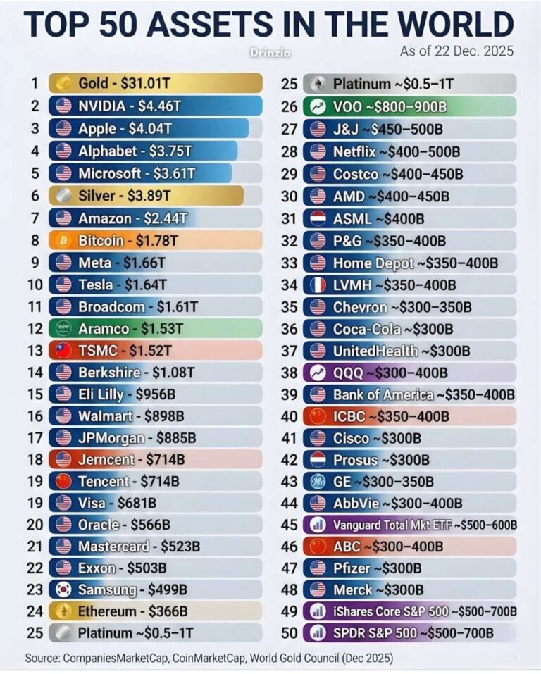 Top 50 Assets in the World - 再起步策展